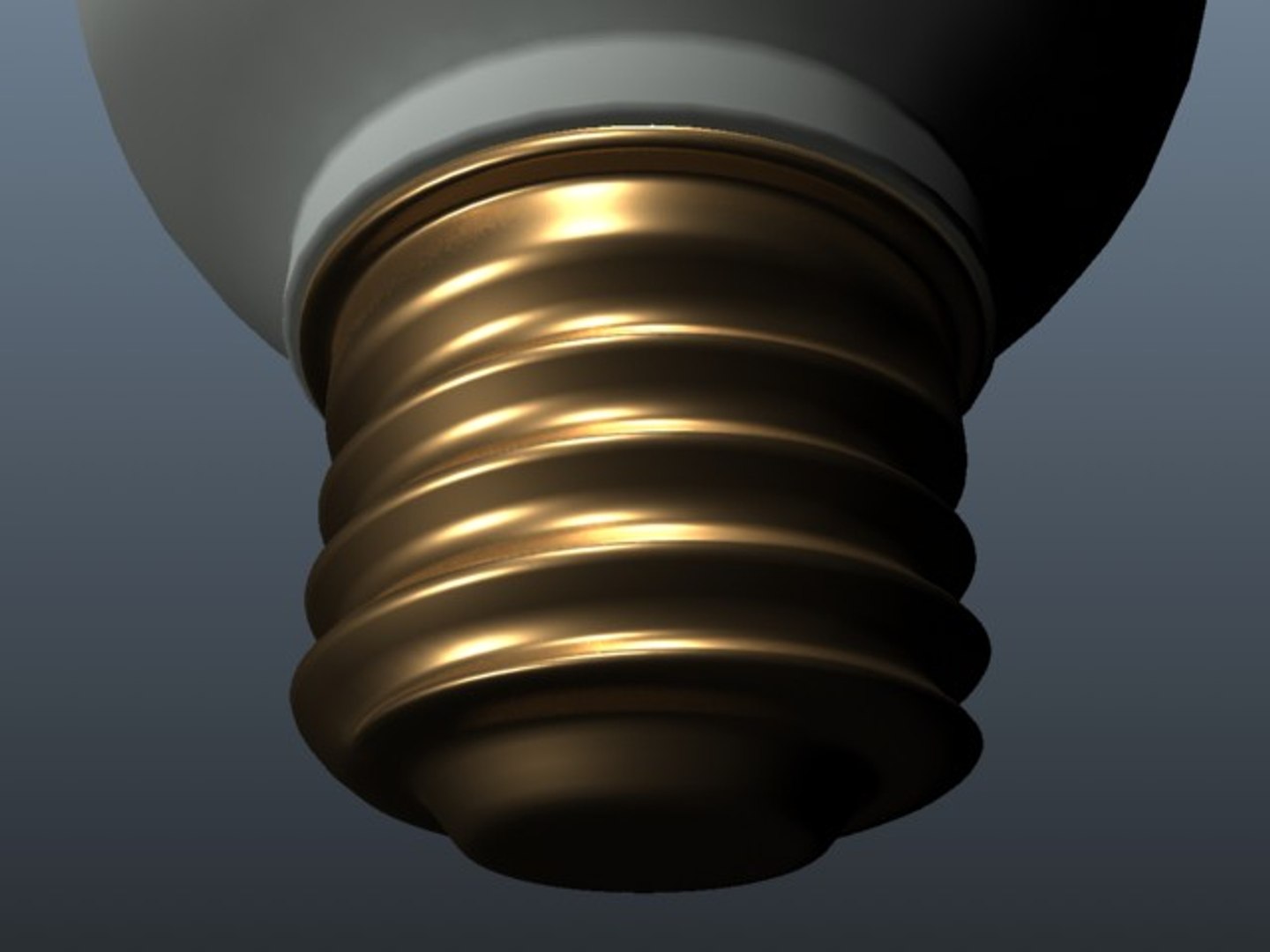 3ds max cfl light bulb