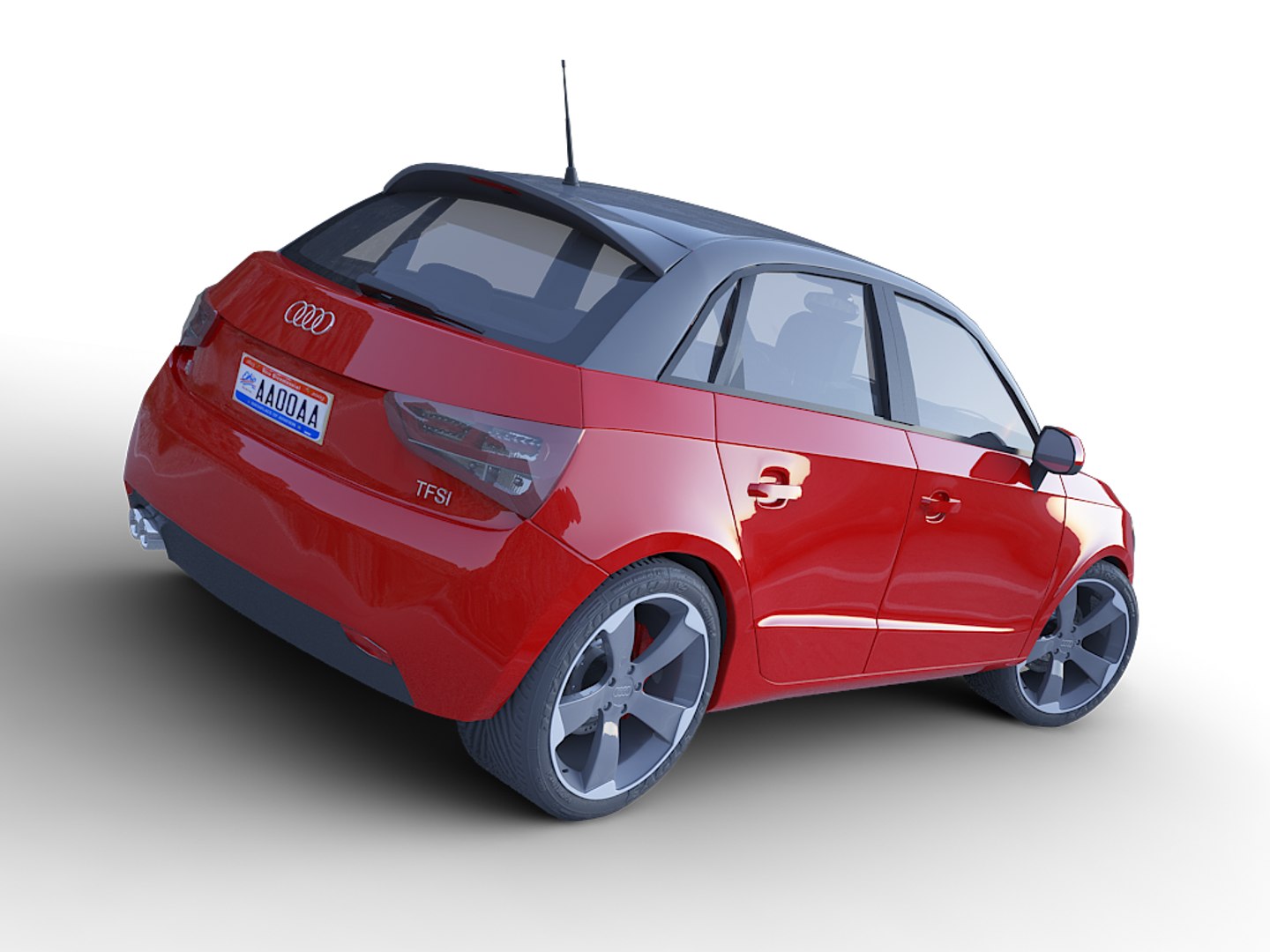 3d Model Audi A1 Sportback