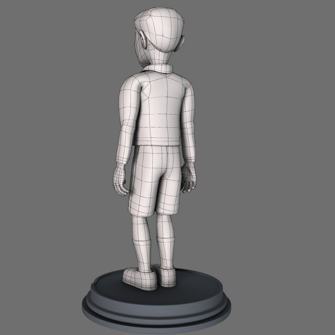 3d Young Man Model
