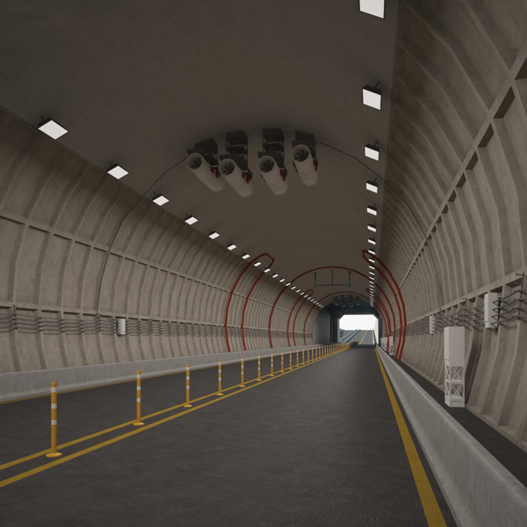 modelo 3d Túnel - TurboSquid 1737361