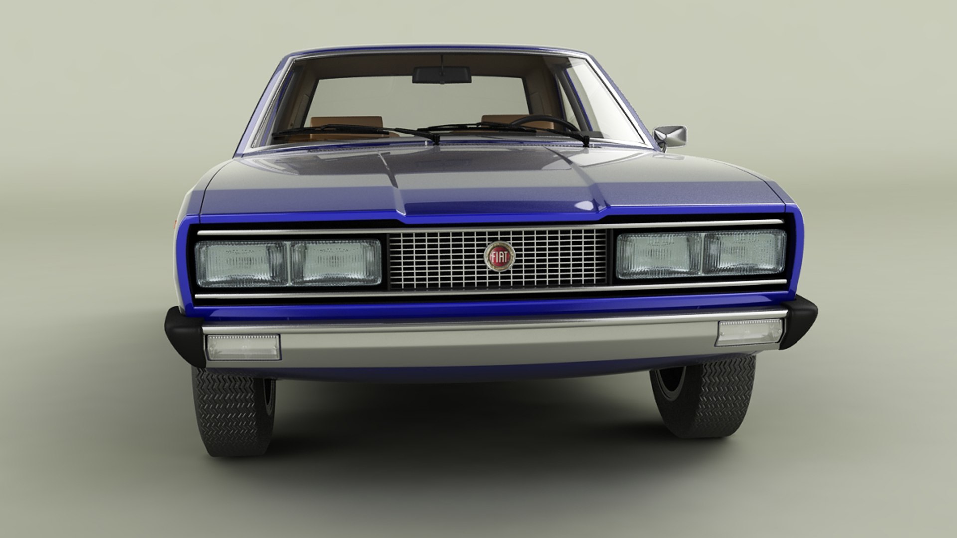 Fiat 130 Coupe 3D Model - TurboSquid 2063910
