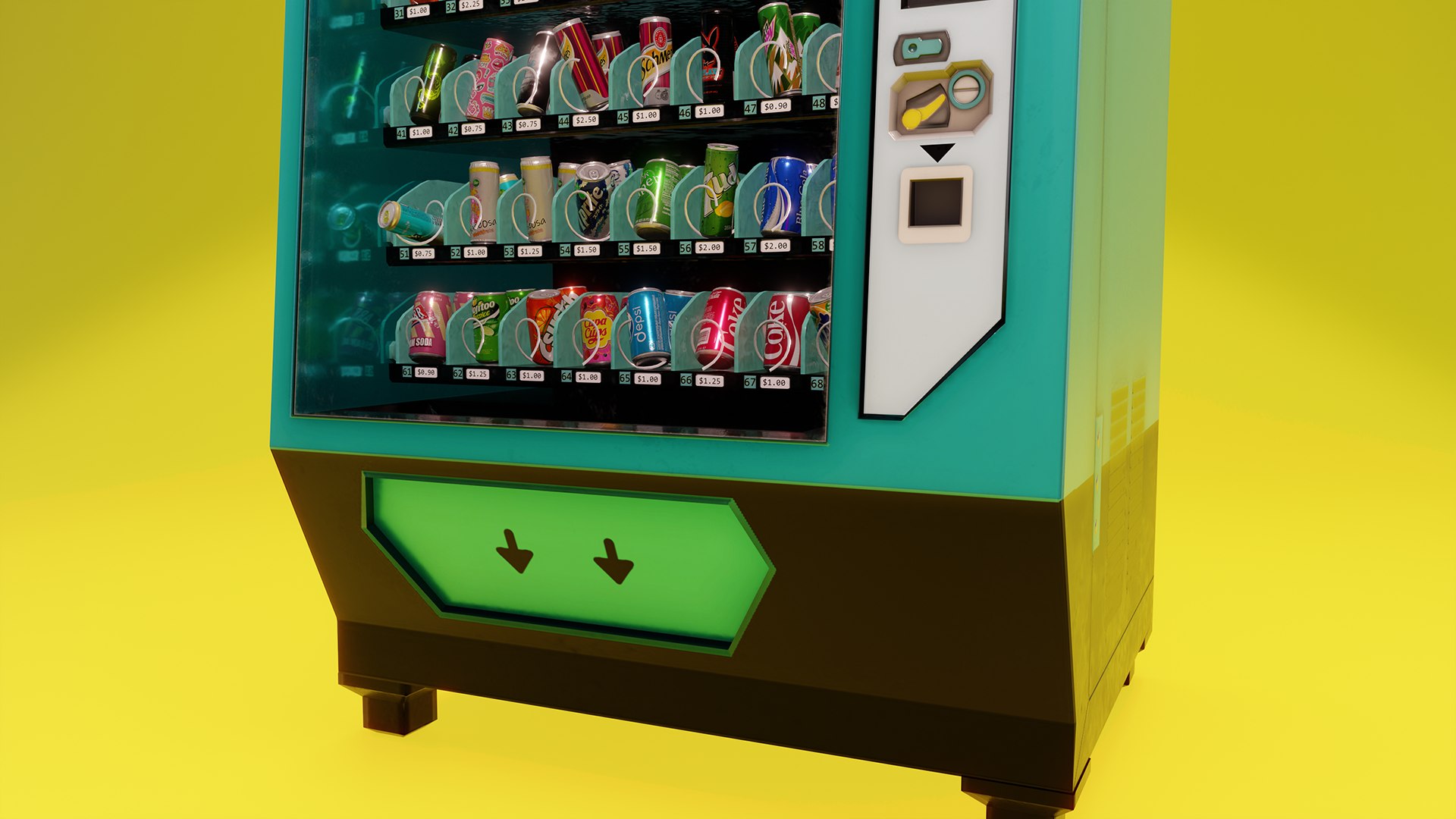 Vending Machine 3D Model - TurboSquid 1994358