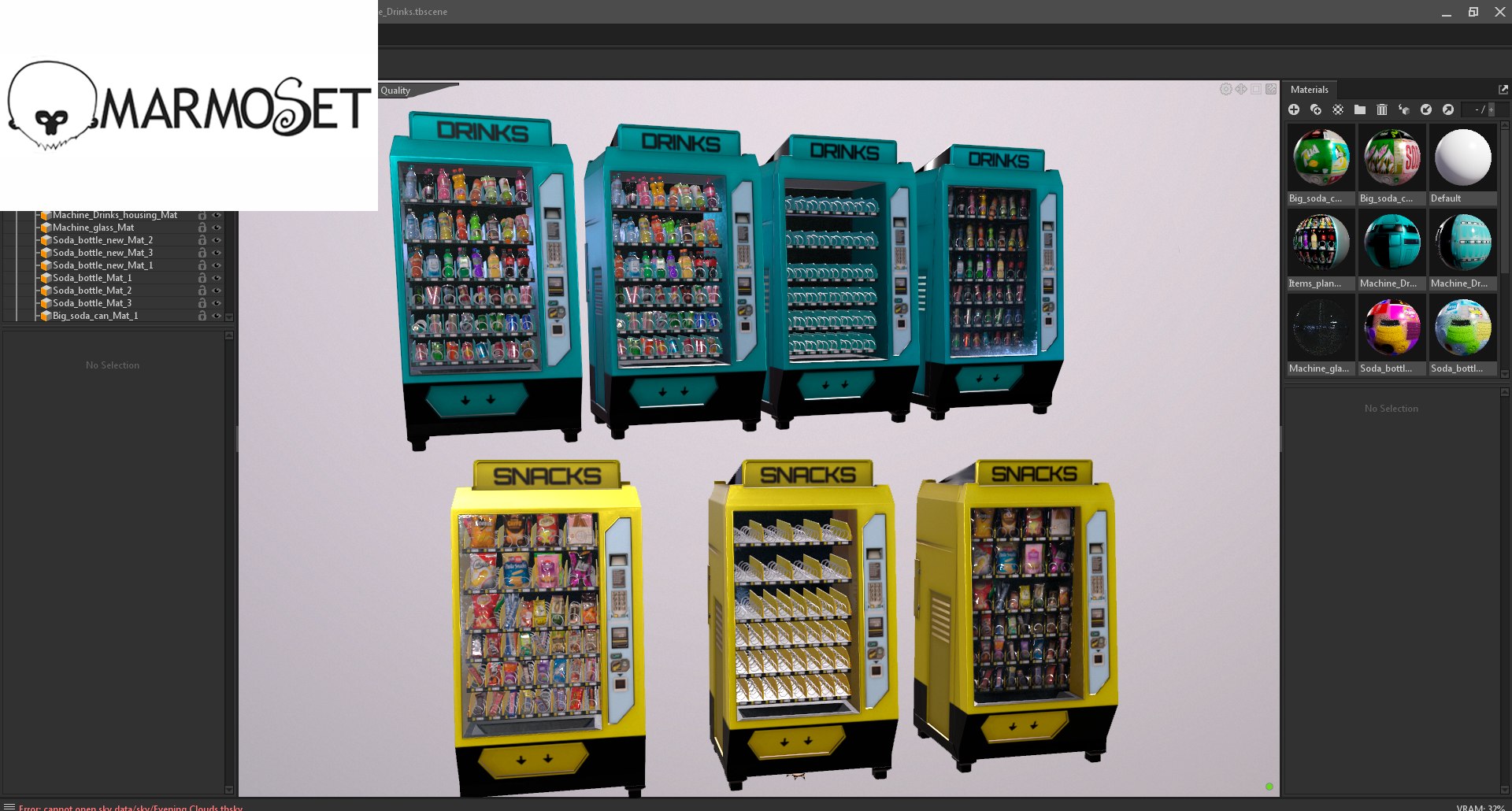 Vending Machine 3D Model - TurboSquid 1994358
