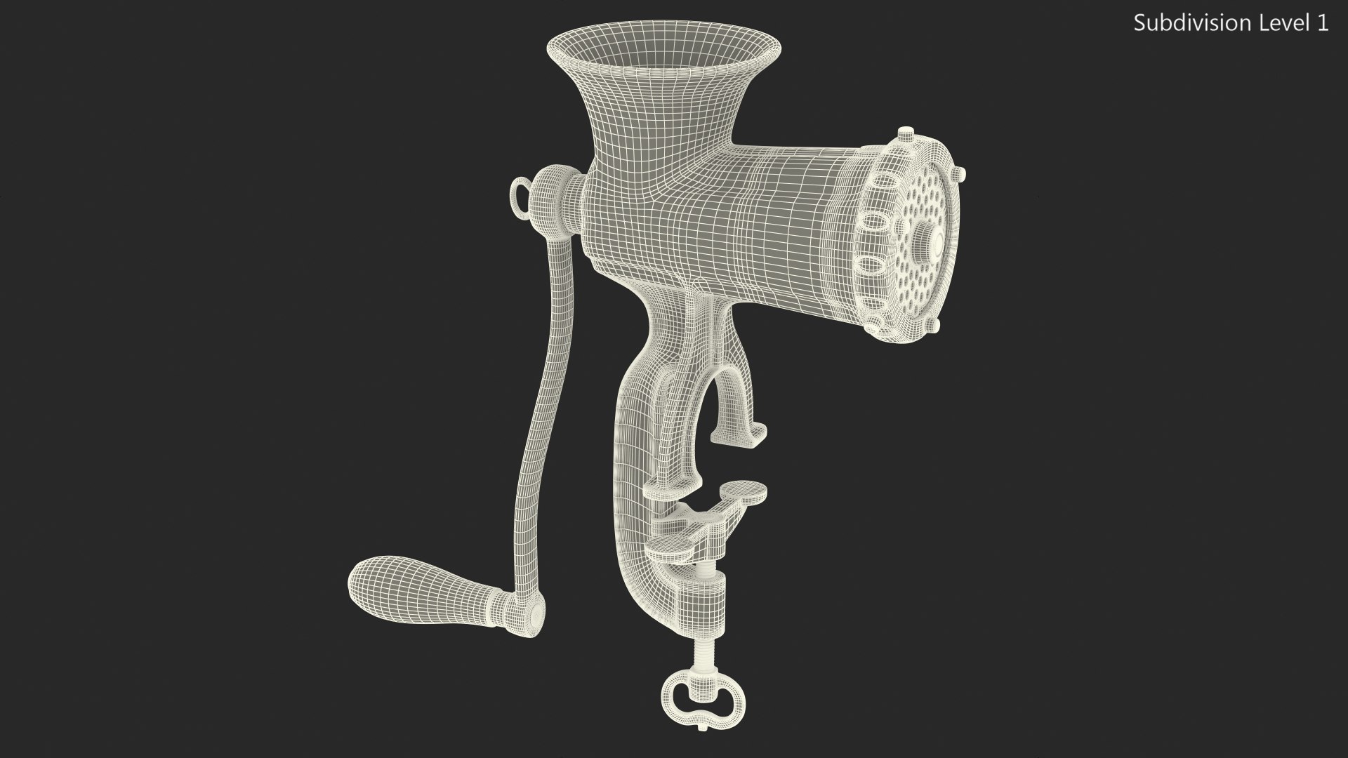 3D Hand Meat Grinder - TurboSquid 1875667