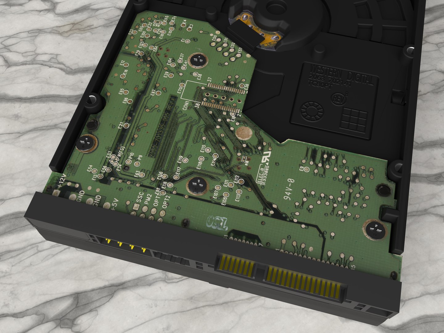 3D Hdd Western Digital Model - TurboSquid 1308881