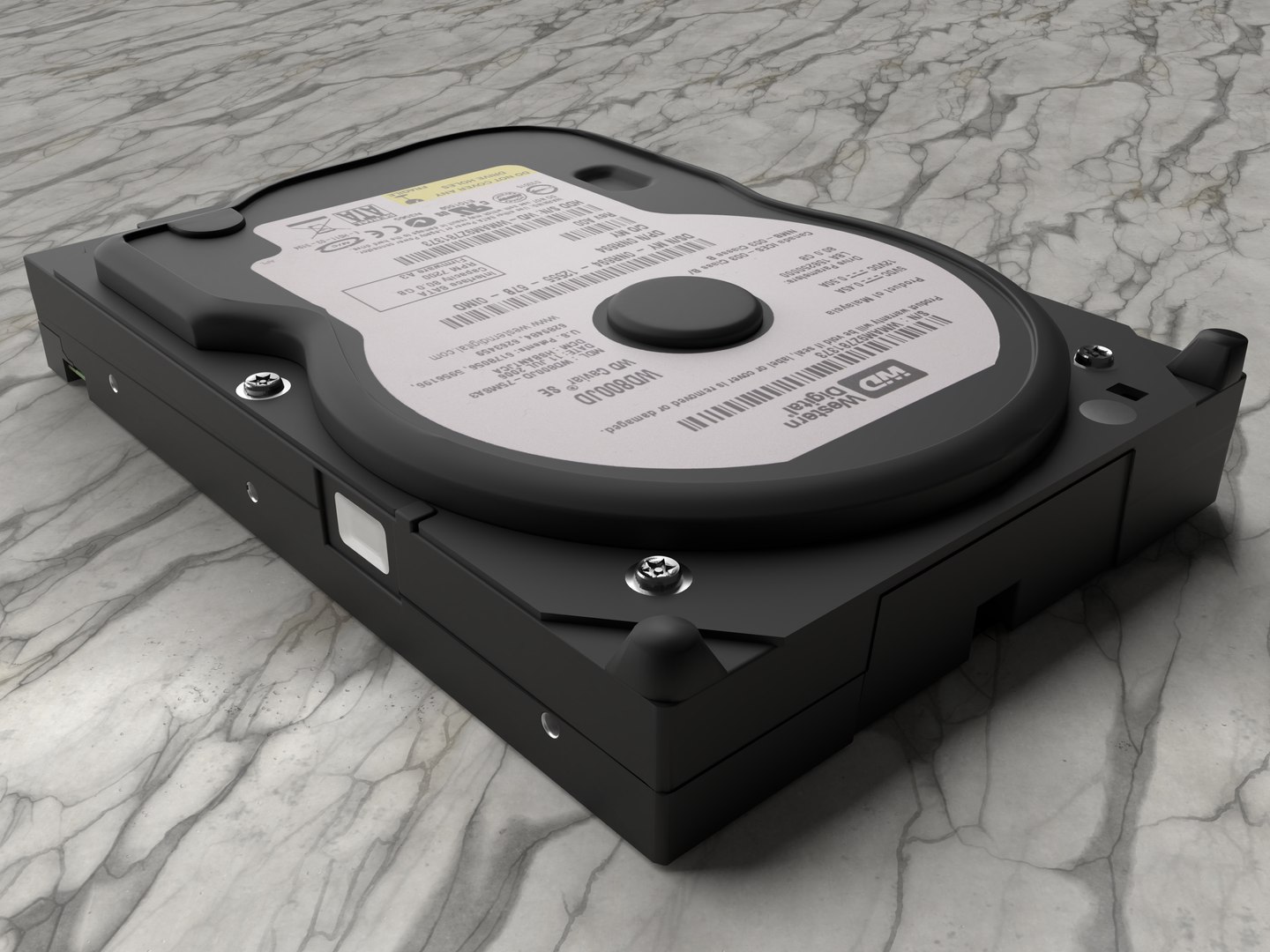 3D Hdd Western Digital Model - TurboSquid 1308881