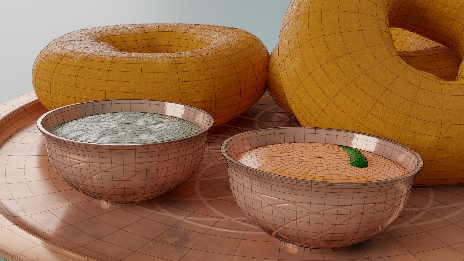 Vadda Sambhar 3D Model - TurboSquid 2096580
