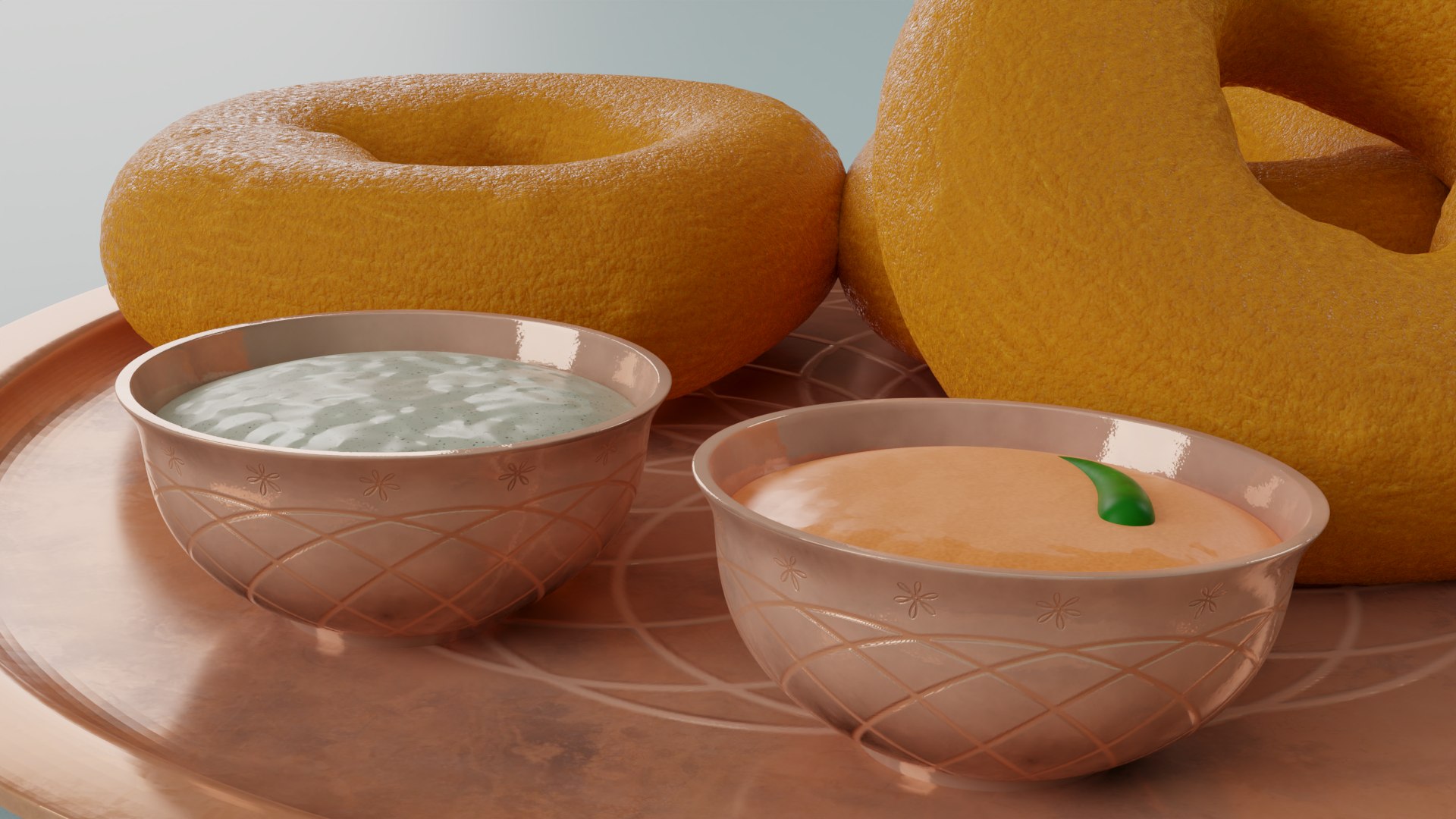 Vadda Sambhar 3D Model - TurboSquid 2096580