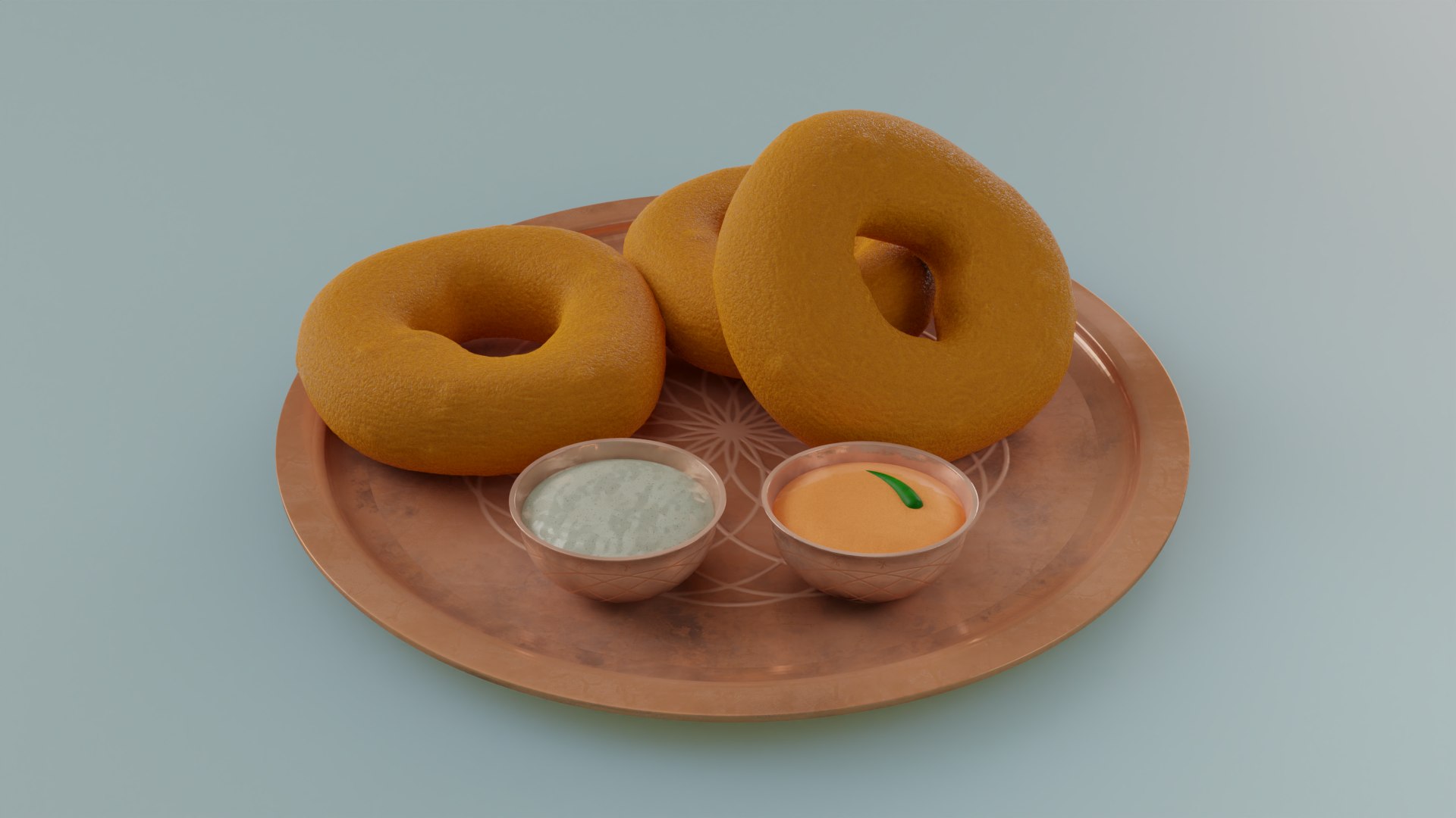 Vadda Sambhar 3D Model - TurboSquid 2096580