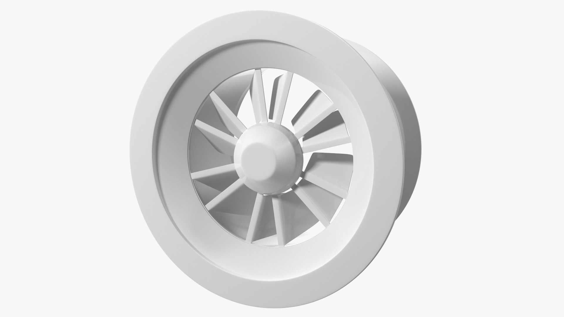 3D Round Swirl Diffuser Model - TurboSquid 1962217