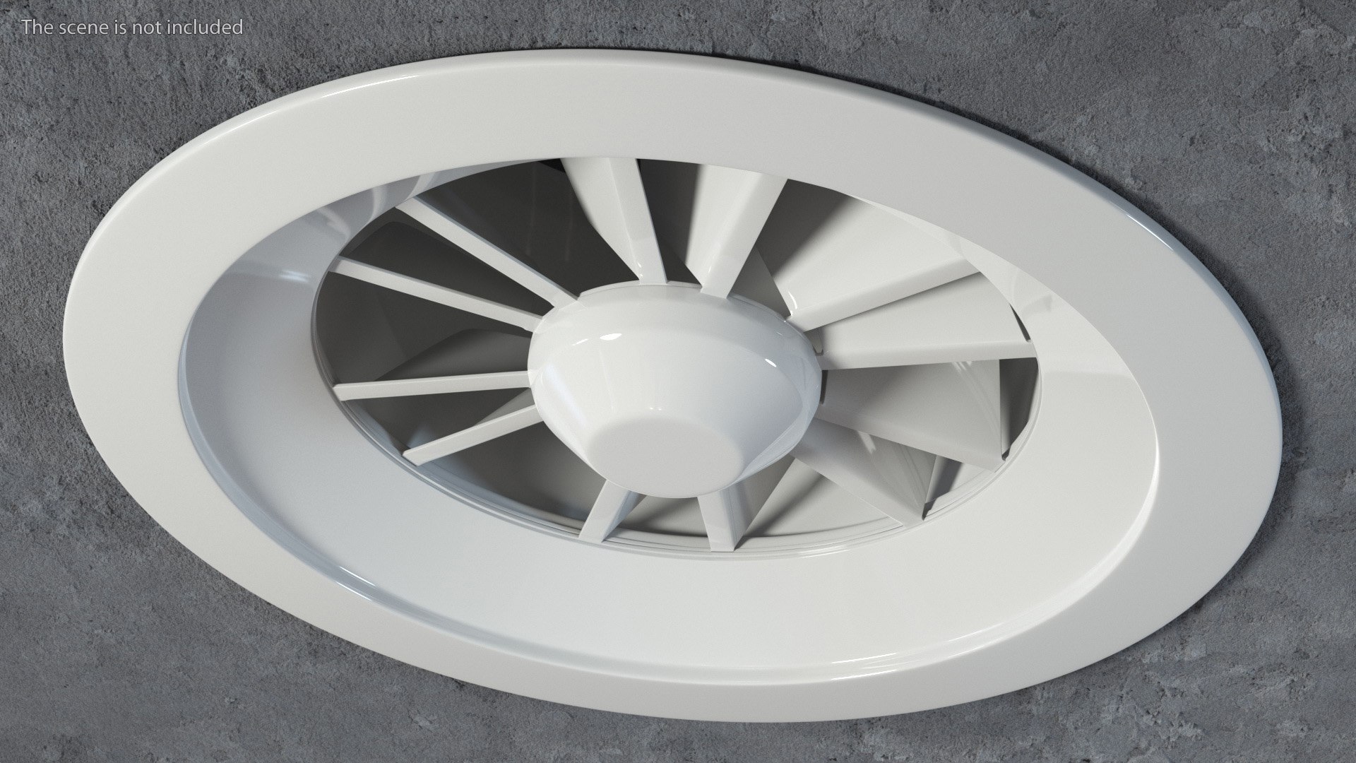 3D Round Swirl Diffuser Model - TurboSquid 1962217