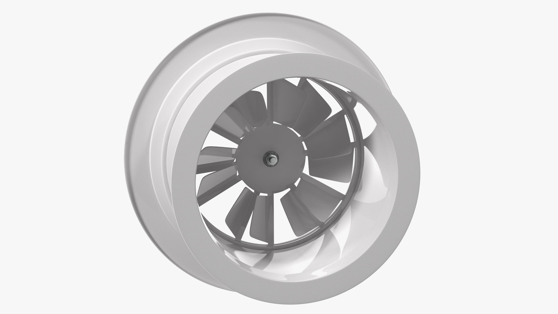 3D Round Swirl Diffuser Model - TurboSquid 1962217