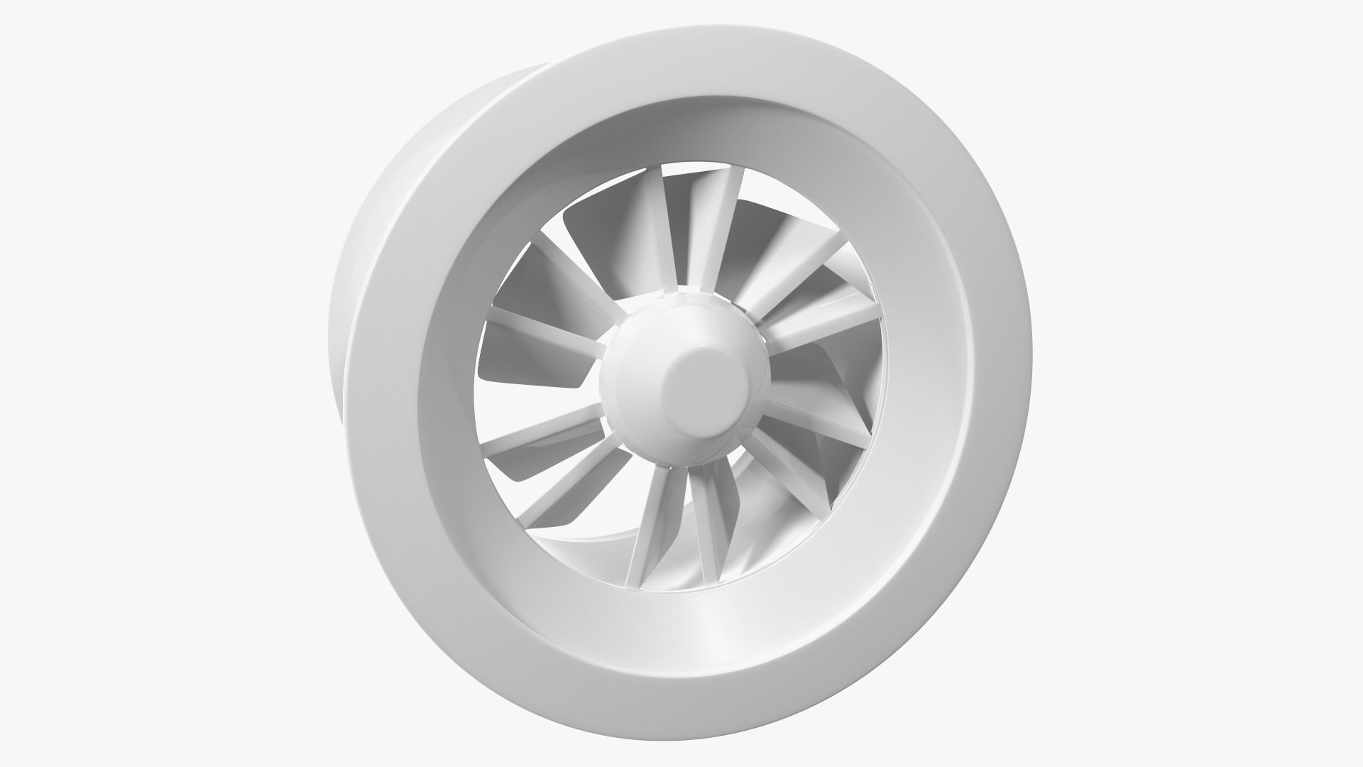 3D Round Swirl Diffuser model - TurboSquid 1962217