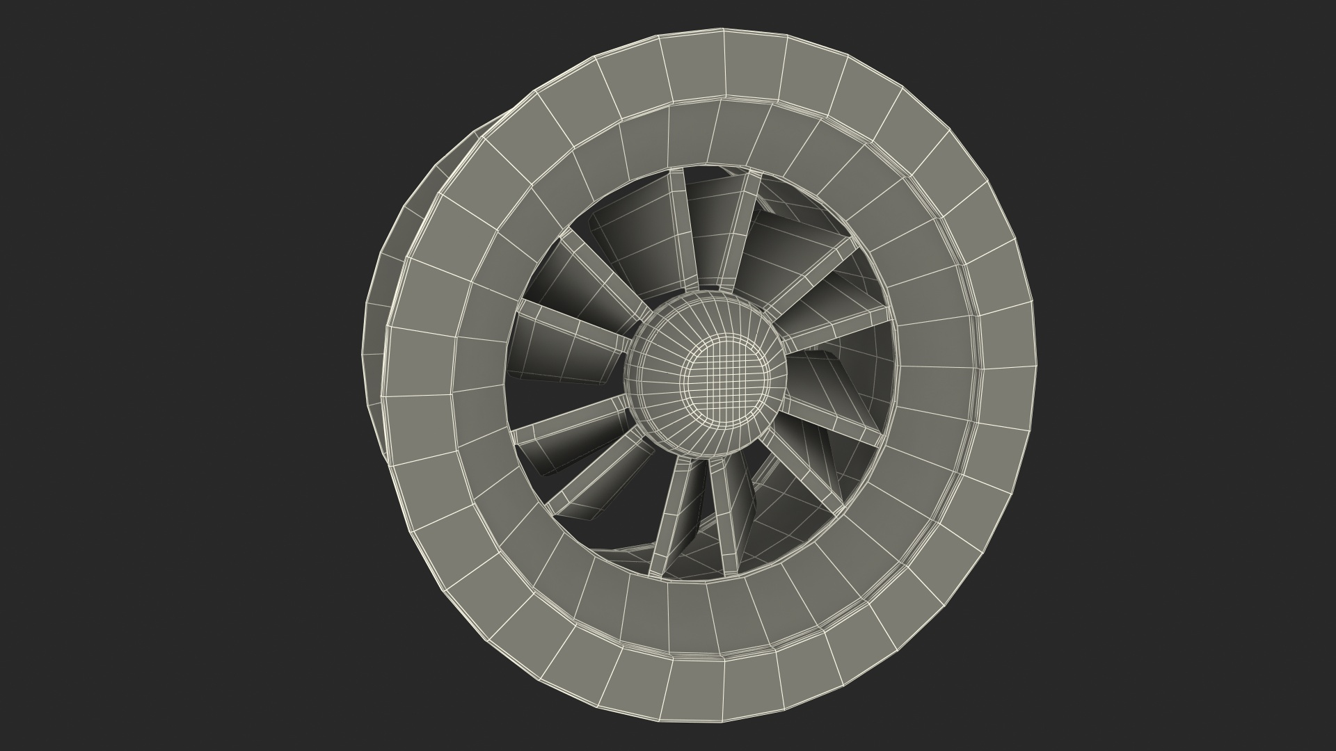 3D Round Swirl Diffuser Model - TurboSquid 1962217