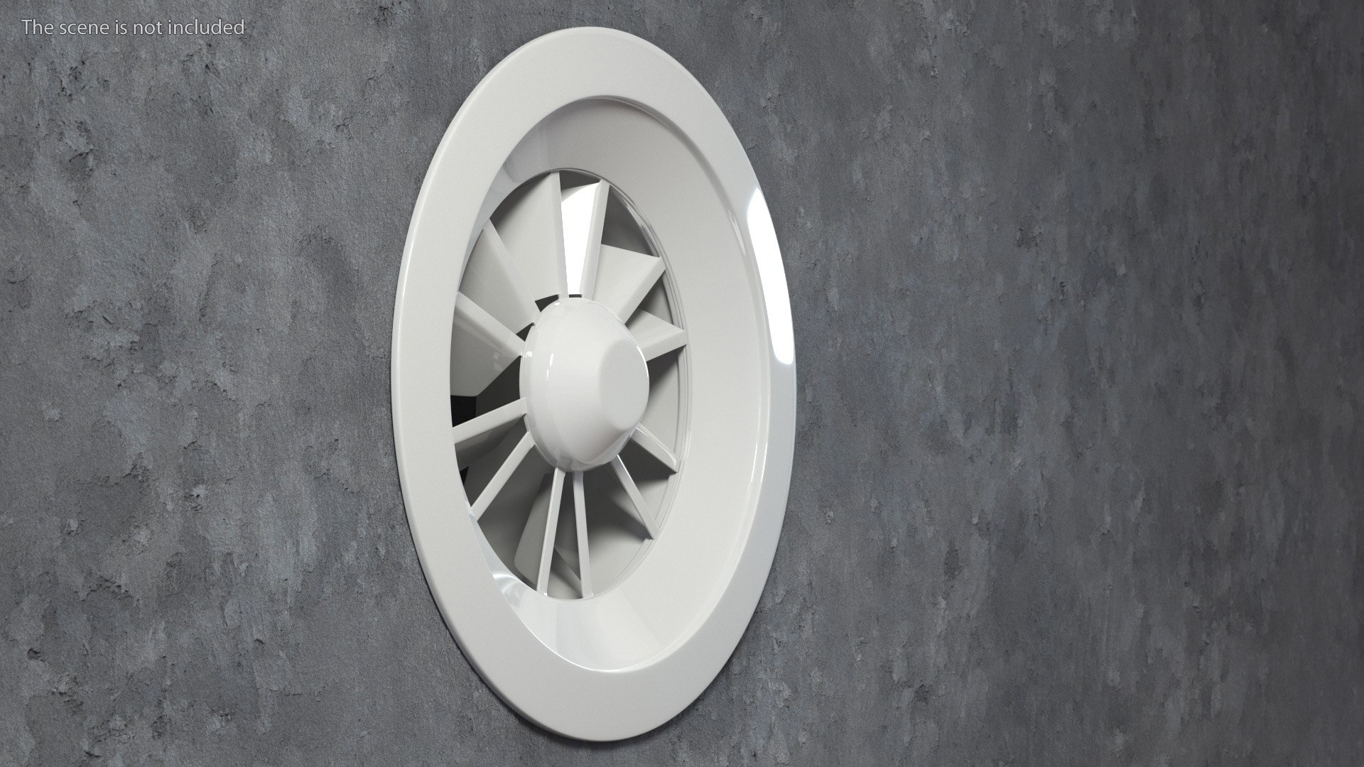 3D Round Swirl Diffuser Model - TurboSquid 1962217