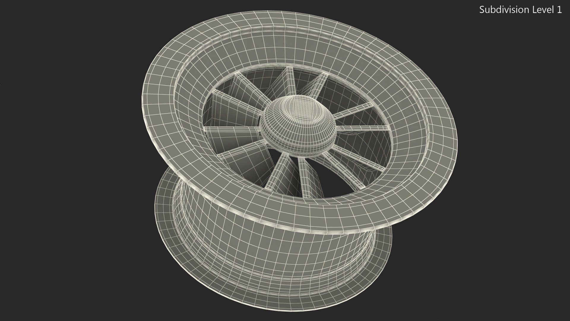 3D Round Swirl Diffuser Model - TurboSquid 1962217