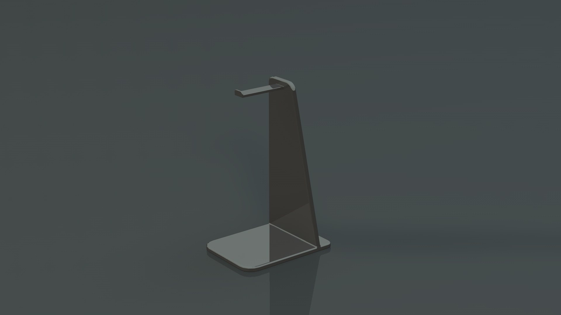 Headphone Stand 3D Model 3D Print Ver B 3D Model - TurboSquid 1758474