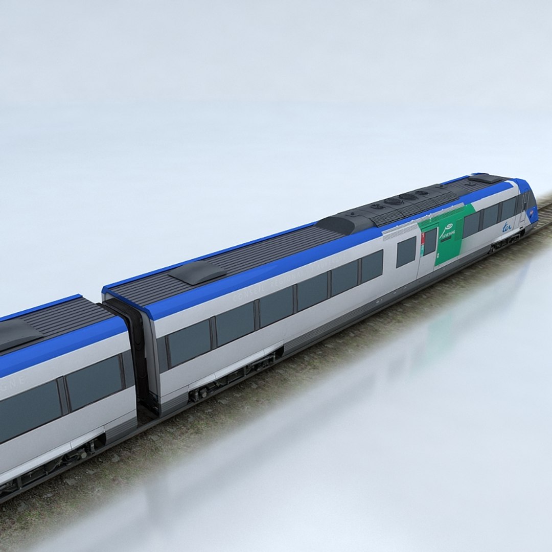 Train 3d Max