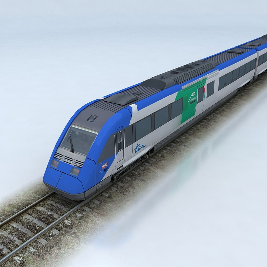 Train 3d Max