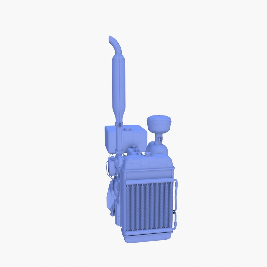 Tractor Engine Full 3D Model - TurboSquid 1881628
