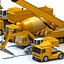 3d Construction Vehicles Pack Model