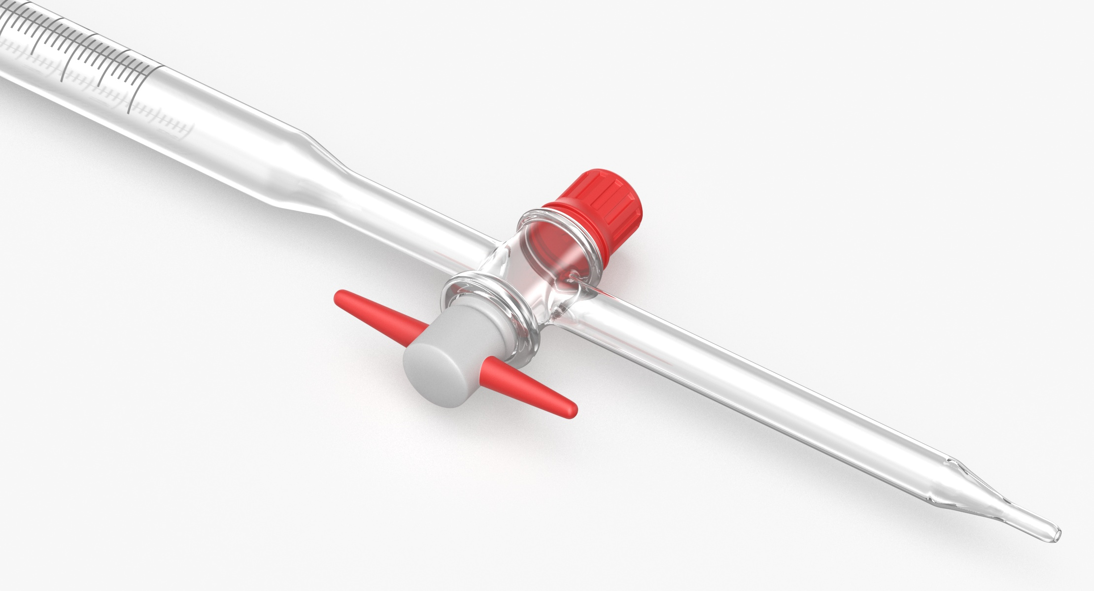 Buret burette 3D model - TurboSquid 1707334