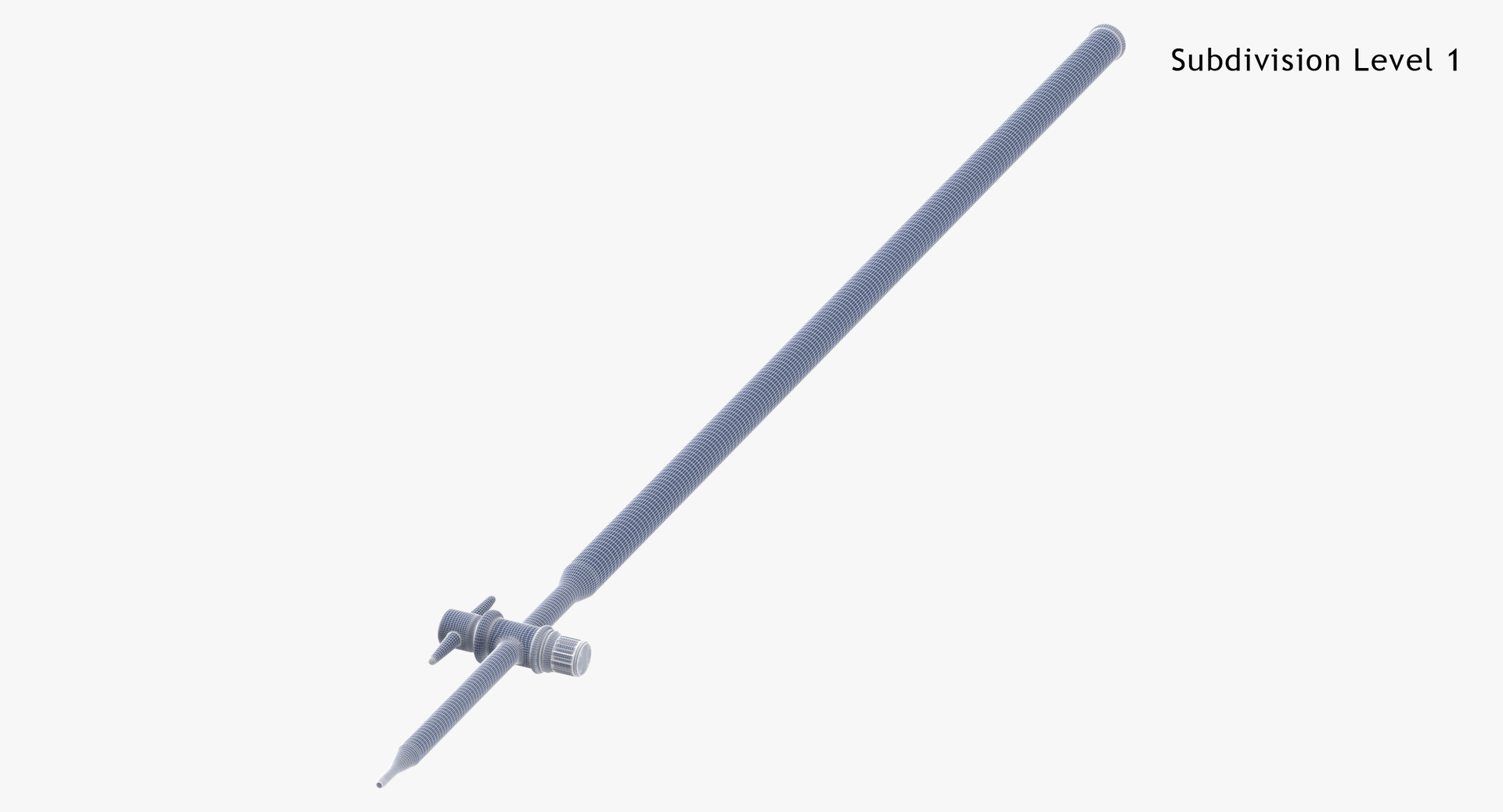 Buret burette 3D model - TurboSquid 1707334