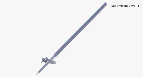 Buret burette 3D model - TurboSquid 1707334