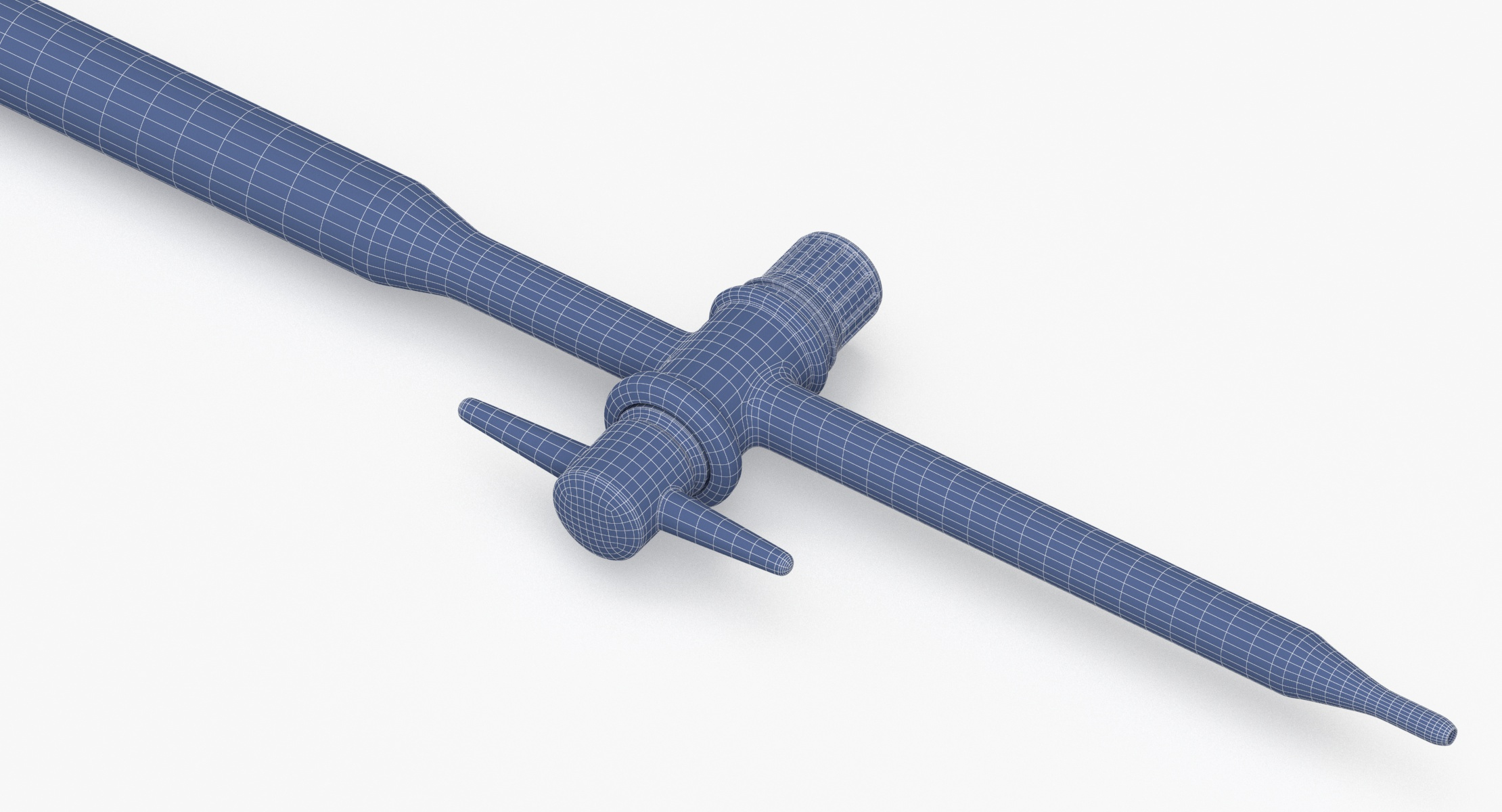 Buret burette 3D model - TurboSquid 1707334