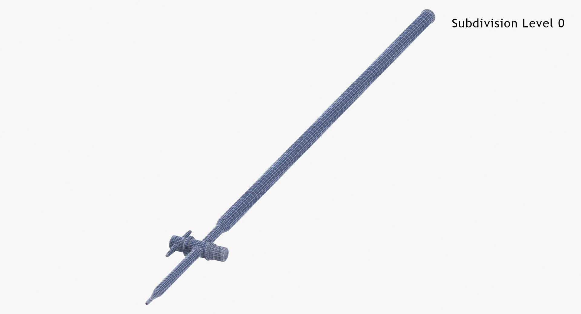 Buret burette 3D model - TurboSquid 1707334