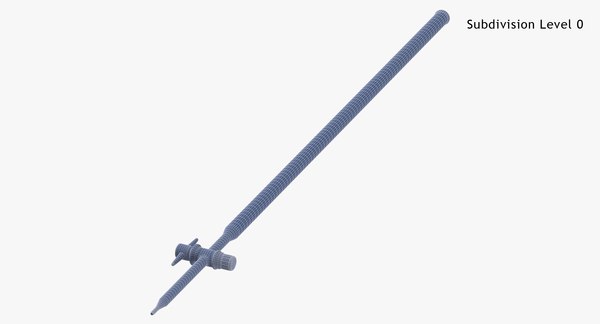 Buret burette 3D model - TurboSquid 1707334