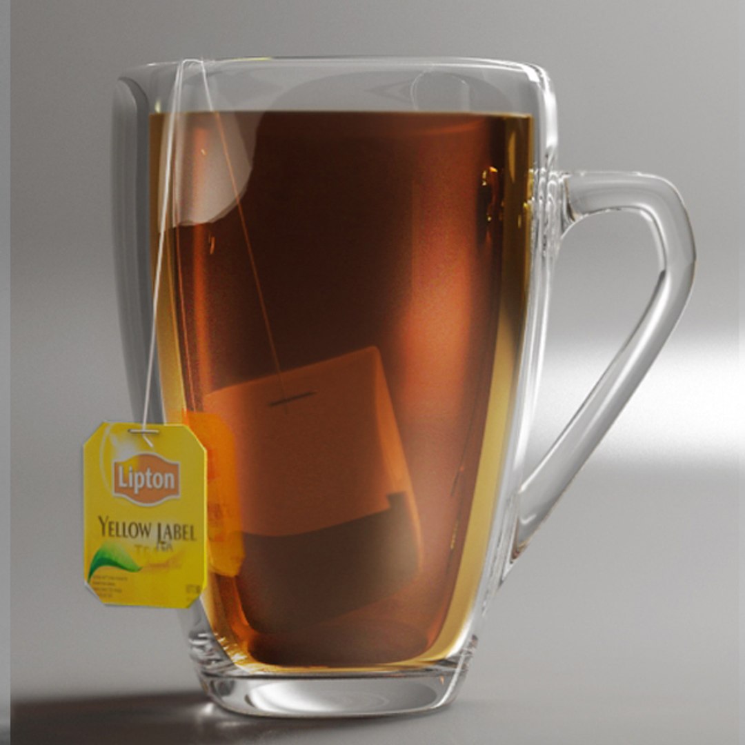 Lipton Glass 3d Model