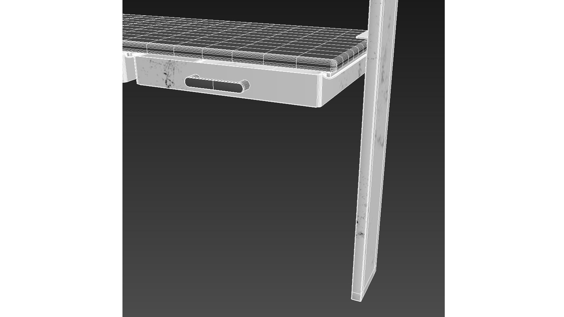 Jean Prouve Console With Bookcase 3D Model - TurboSquid 2235462