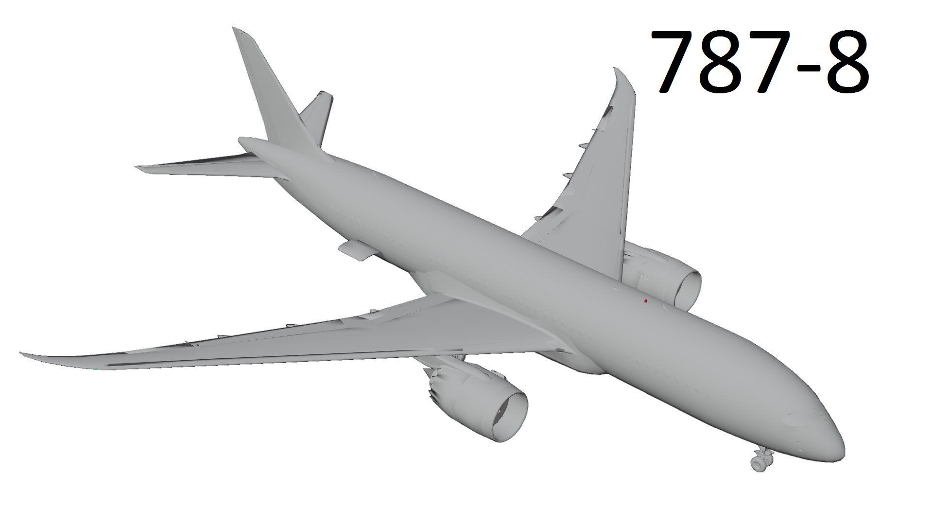 modelo 3d Boeing 787-8 - TurboSquid 2100399
