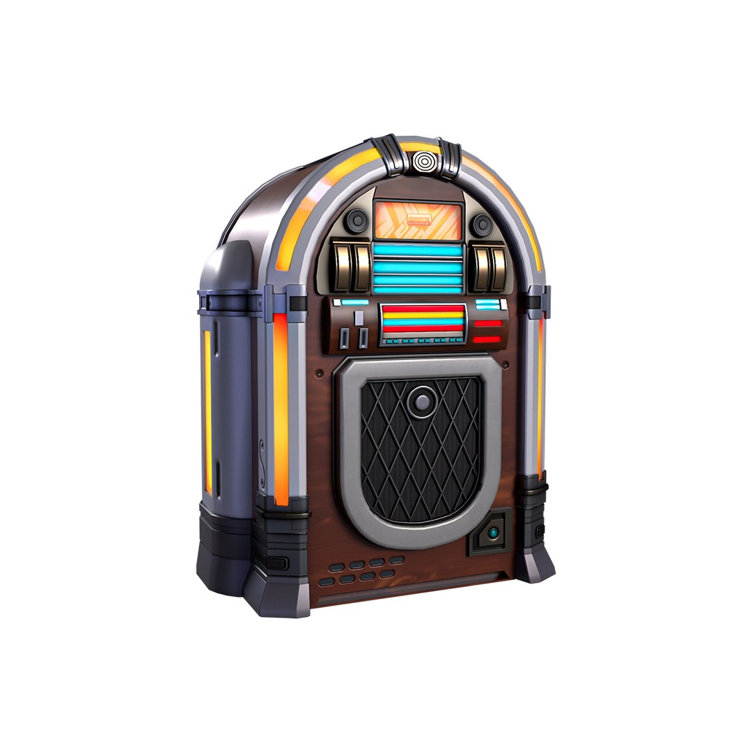 Jukebox 3D - TurboSquid 2152037