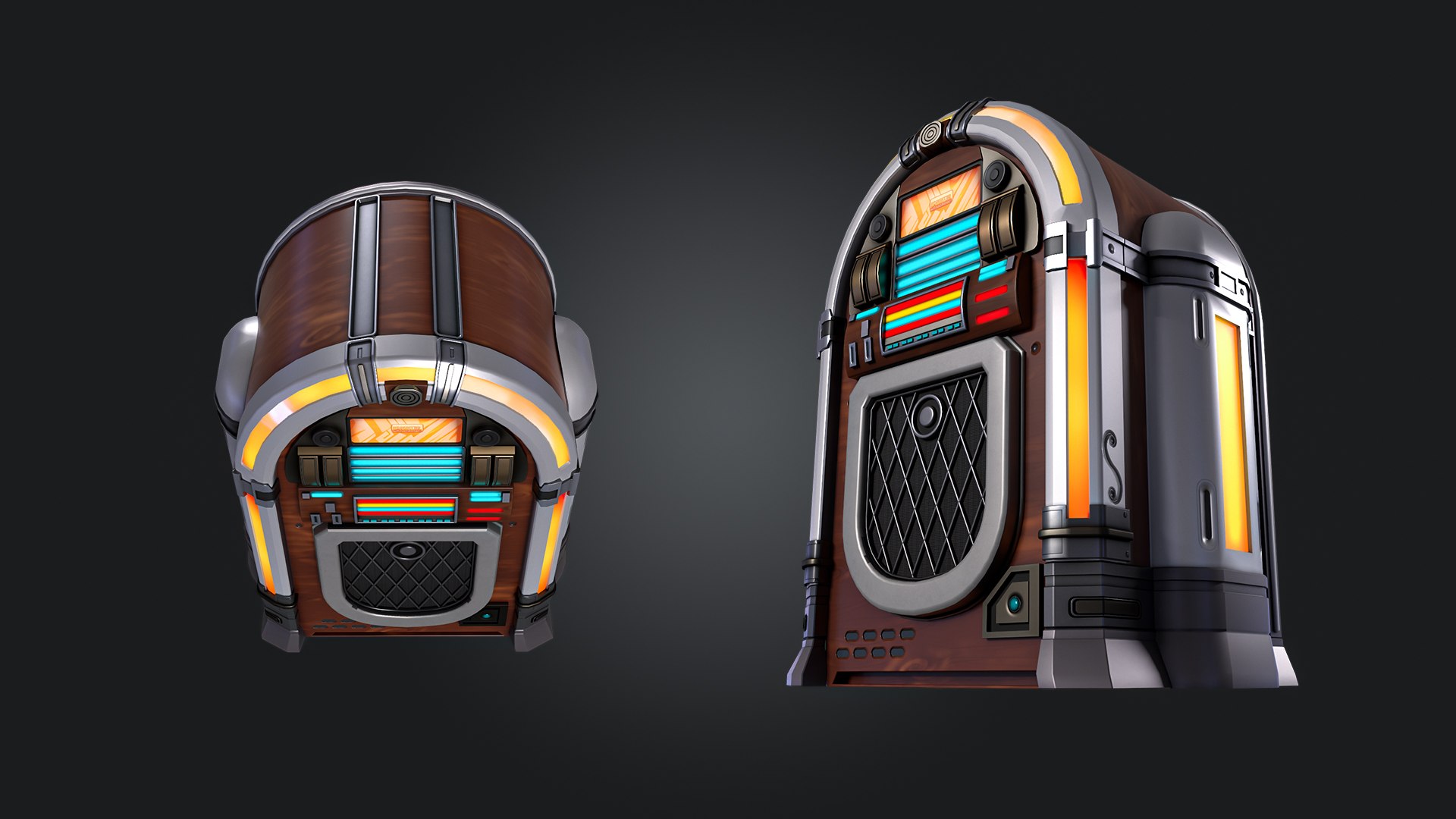 Jukebox 3D - TurboSquid 2152037