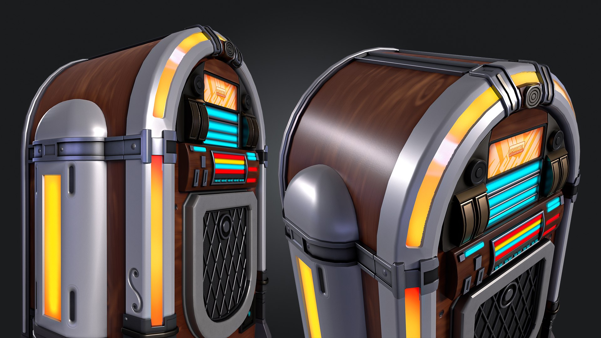 Jukebox 3D - TurboSquid 2152037