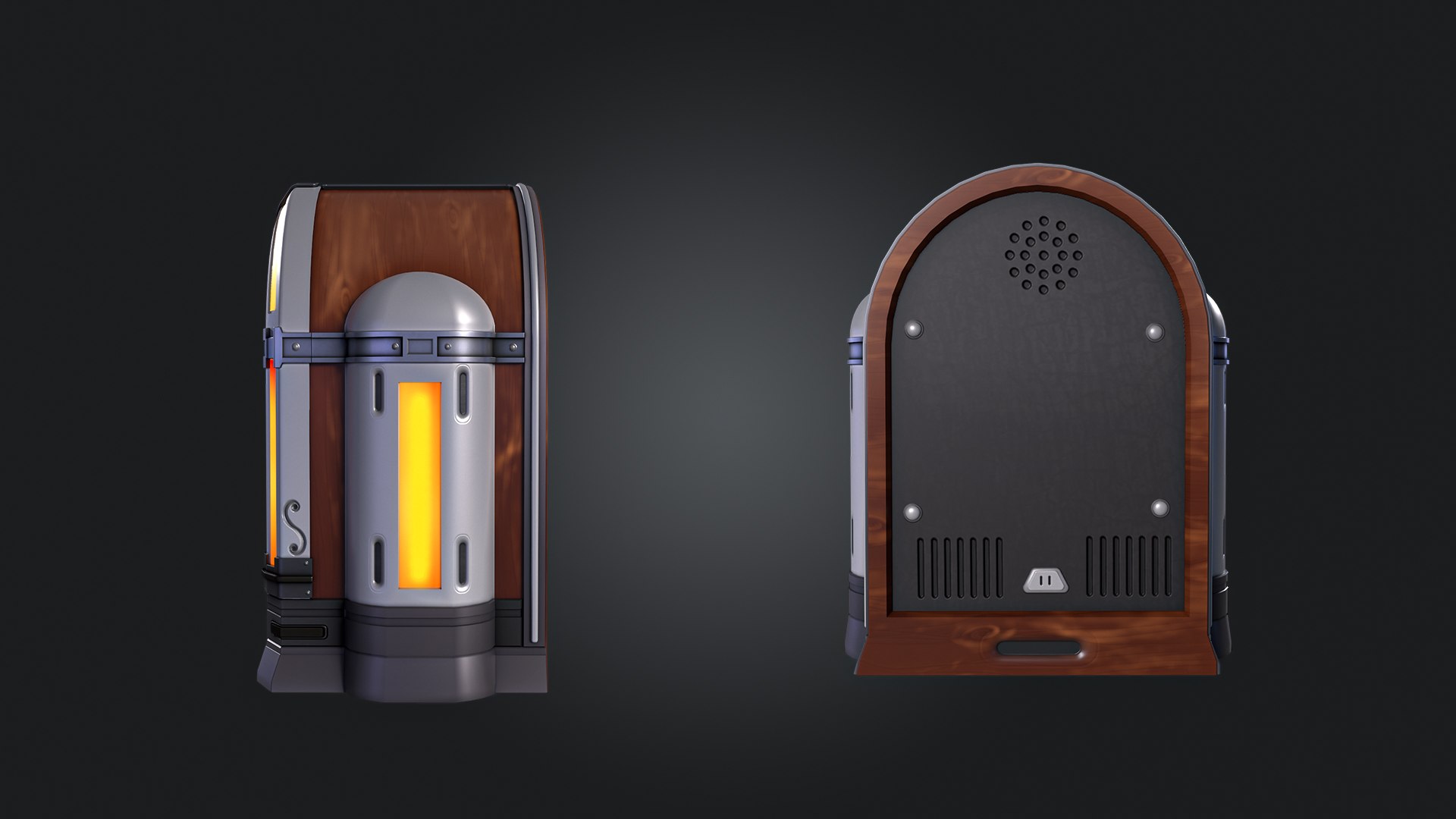 Jukebox 3D - TurboSquid 2152037