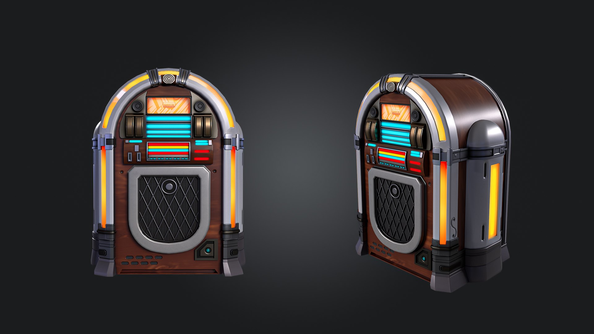 Jukebox 3D - TurboSquid 2152037