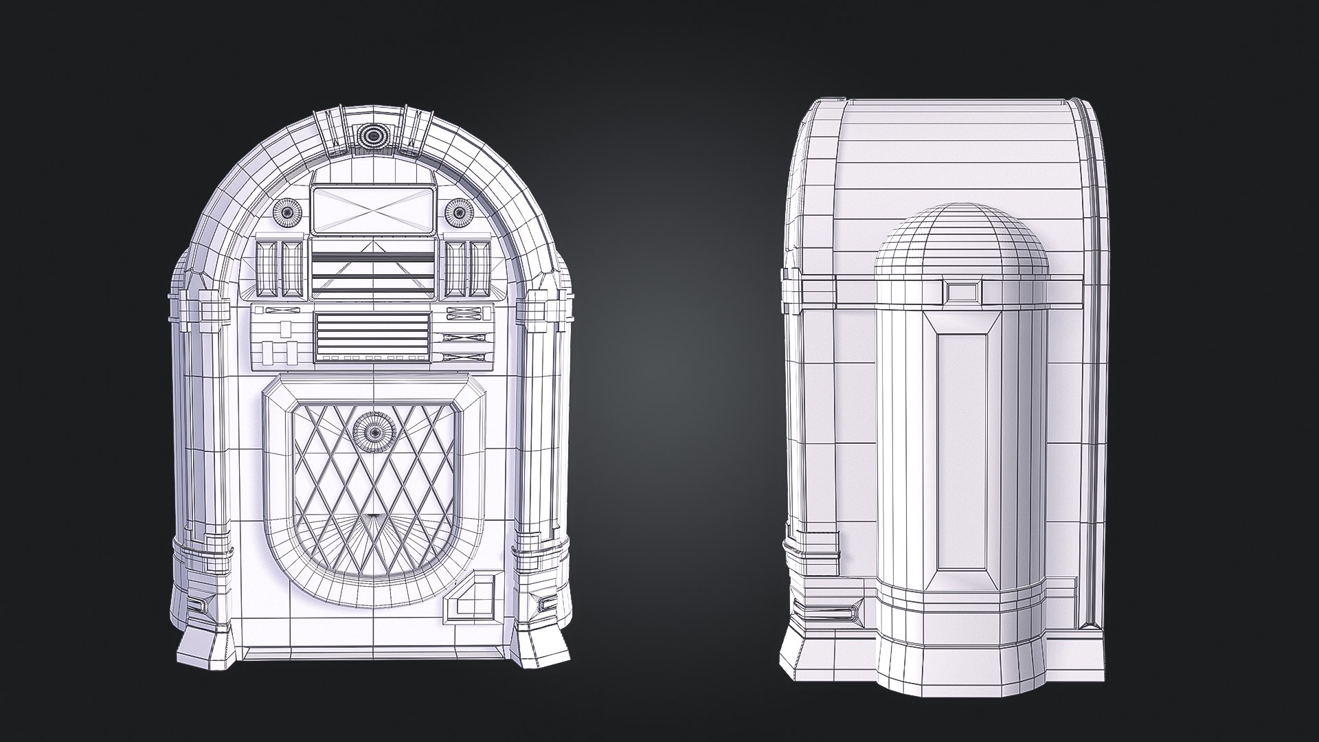 Jukebox 3D - TurboSquid 2152037