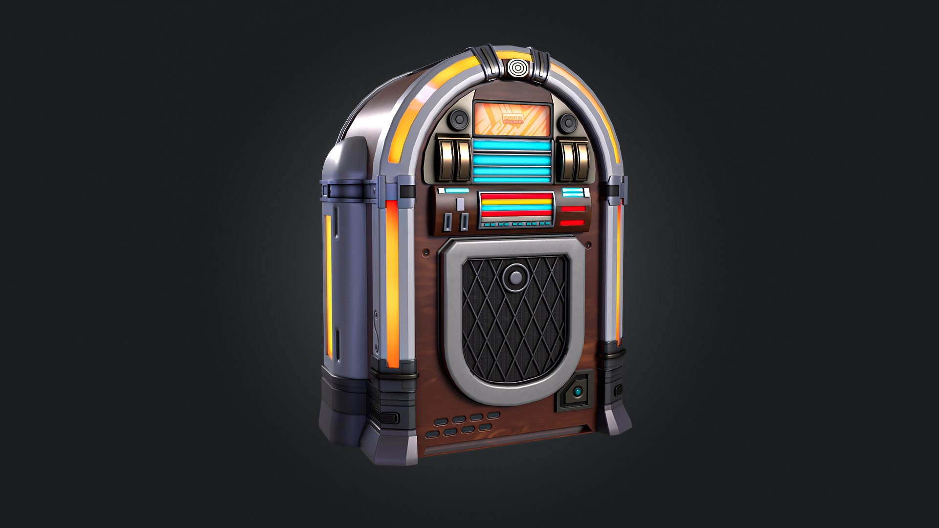 Jukebox 3D - TurboSquid 2152037