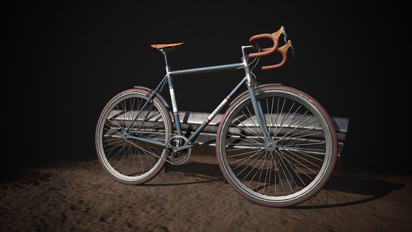 Bike Vintage bicycle 3D model - TurboSquid 2010047
