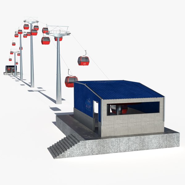 Ski Lift 3D Models for Download | TurboSquid