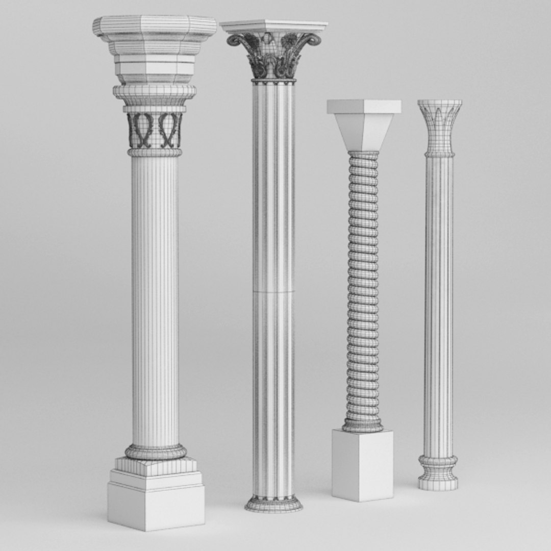 Column 3d Max