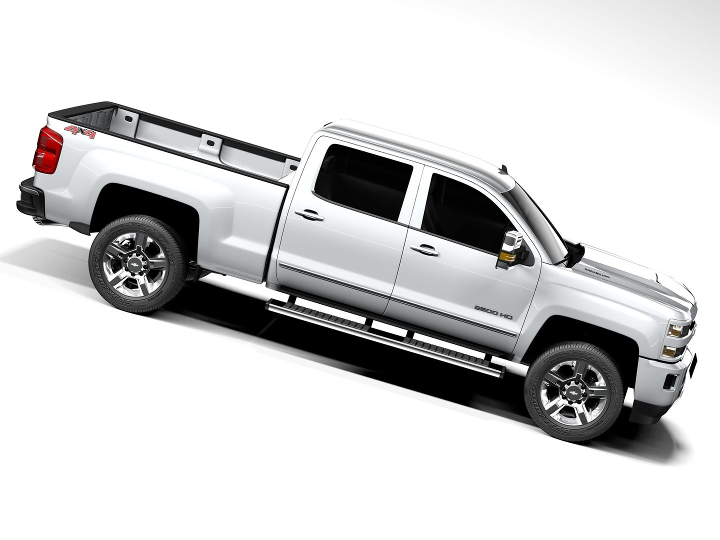 3D Chevrolet Silverado HD 2017 - TurboSquid 2219565