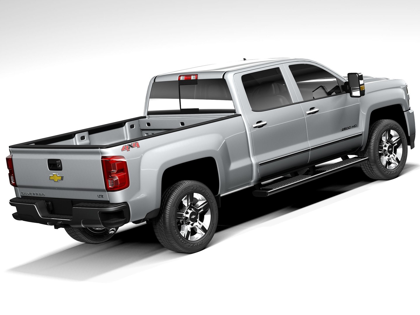 3D Chevrolet Silverado HD 2017 - TurboSquid 2219565