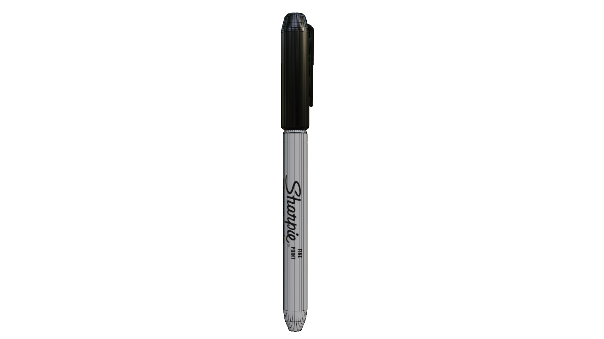 Sharpie Permanent Marker 3D Model - TurboSquid 2046097
