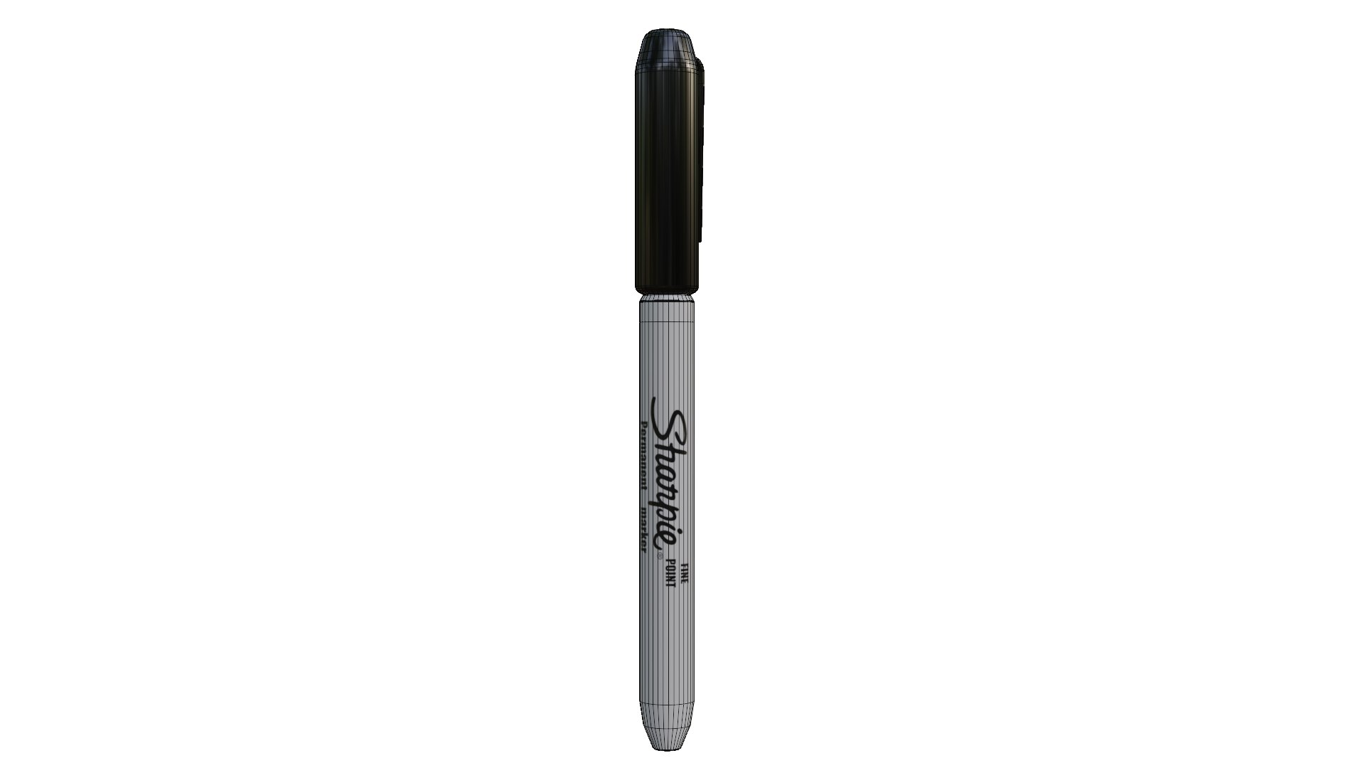 Sharpie Permanent Marker 3D Model - TurboSquid 2046097