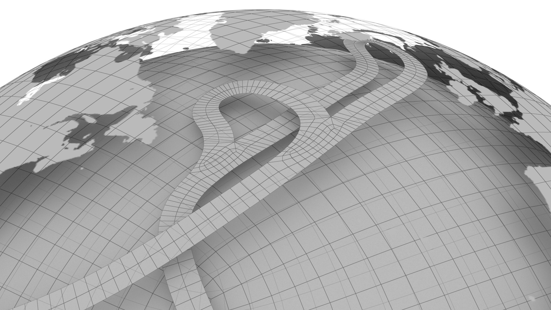 3D Thermohaline Circulation - Static Arrows Model - TurboSquid 2268266