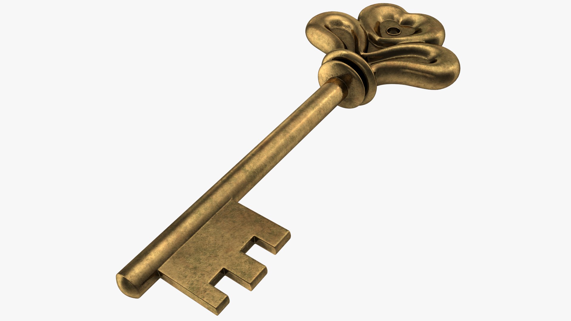 Old Key V2 3D Model - TurboSquid 2243980